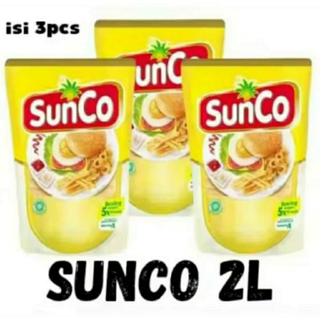 Jual Sunco 2 L isi 3 pcs ( packing kardus + kresek ) | Shopee Indonesia