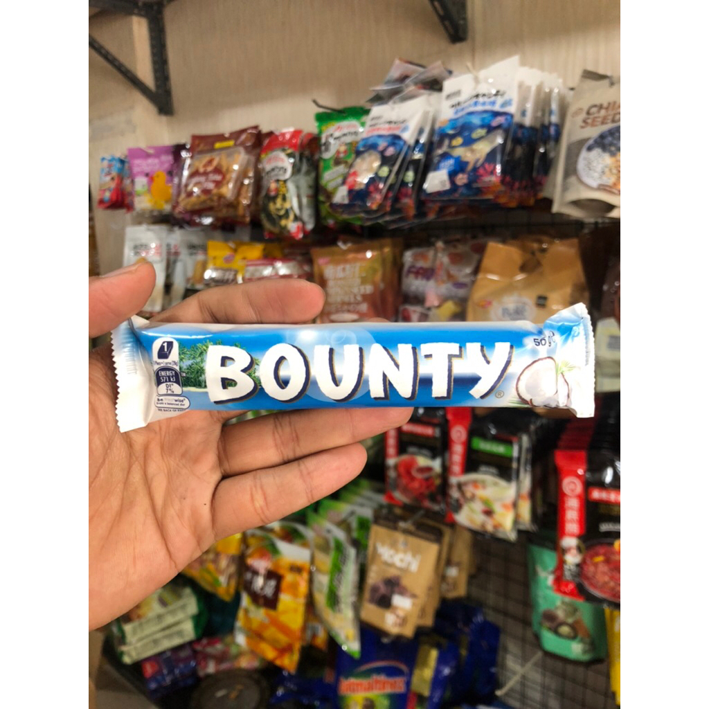 Jual Bounty Chocolate with Coconut 56g Cokelat Isi Kelapa | Shopee ...