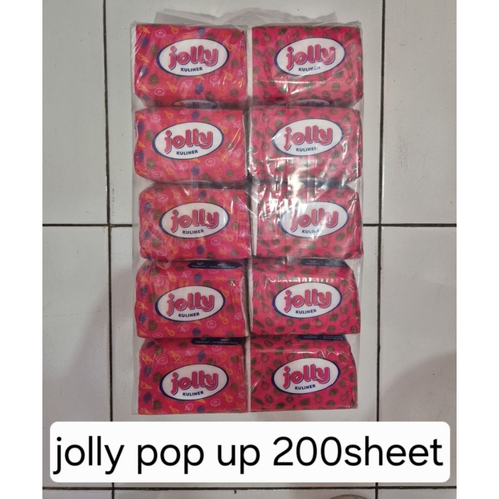 Jual jolly pop up 200 sheet | Shopee Indonesia