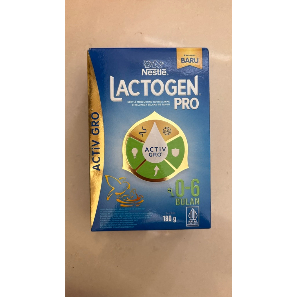 Jual LACTOGEN PRO 1 ACTIVGRO 180GR [new] | Shopee Indonesia