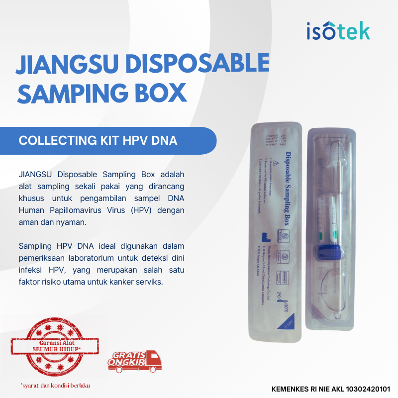 Jual JIANGSU HPV DNA Sampling Box | Shopee Indonesia