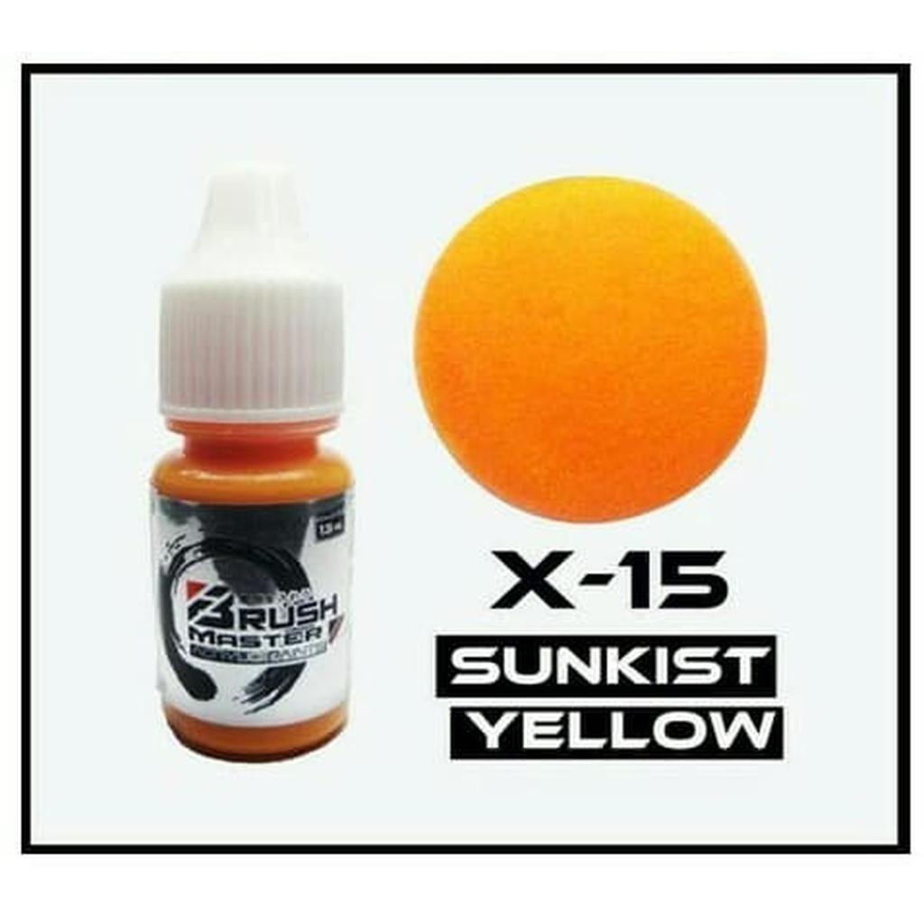 Jual Brushmaster X-15 Sunkist Yellow Cat Model Kit Gundam | Shopee ...