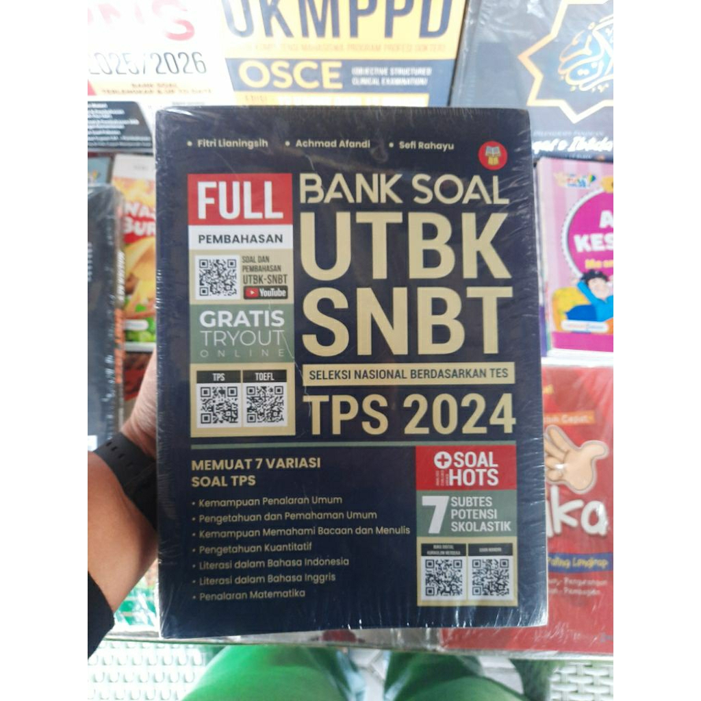 Jual Bank Soal UTBK SNBT Seleksi Nasional Berdasarkan Tes TPS 2024 ...