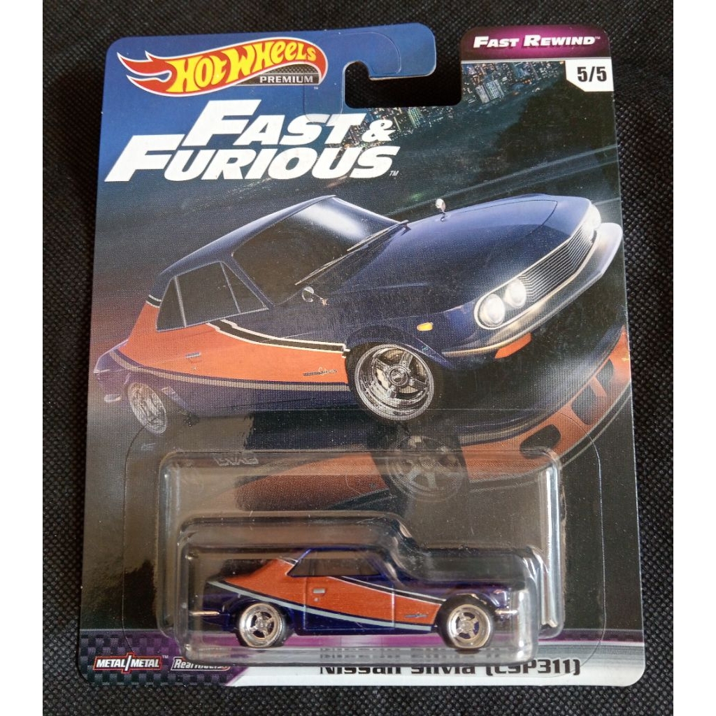 Jual HOT WHEELS FAST FURIOUS FAST REWIND NISSAN SILVIA (CSP311 ...