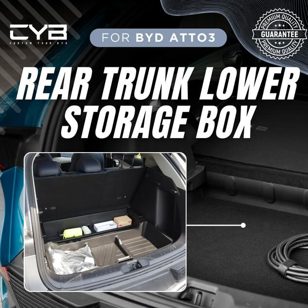 Jual BYD Atto3 - Rear Trunk Lower Storage Box | Shopee Indonesia
