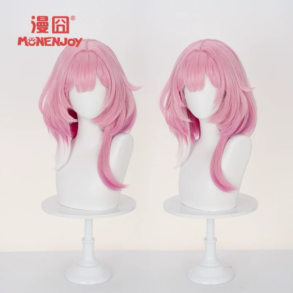 Jual READY monenjoy wig - hsr cyrene npc short honkai star rail ...