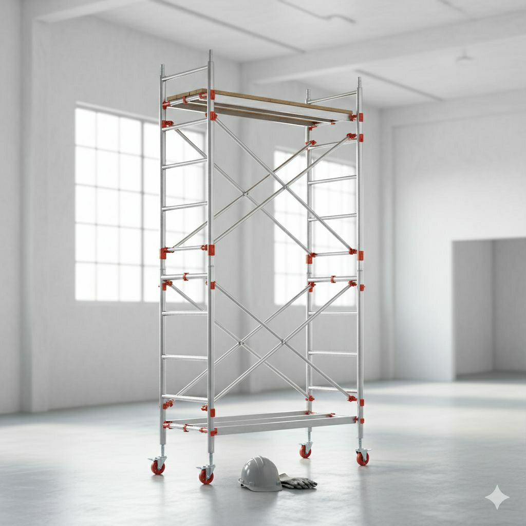 Jual Krisbow Scaffolding Alumunium 3 Meter Multi Fungsi Tangga Steger ...