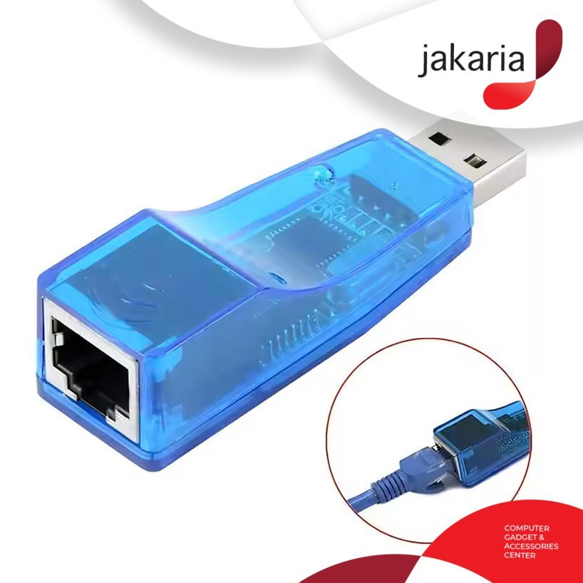 Jual USB to LAN RJ45 Adapter Converter Konektor USB to LAN RJ45 ...