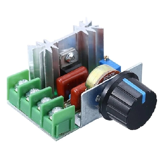 Jual Dimmer SCR 2000W Regulator Voltage 220V AC Motor Gurinda Bor Motor Speed Controller Pwm ...