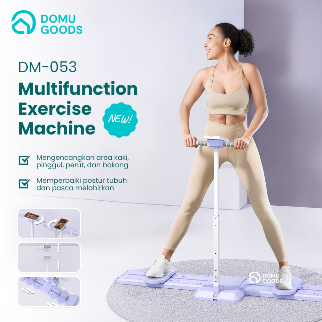 Jual DOMU Multifunction Exercise Machine - Alat Fitness Portable ...