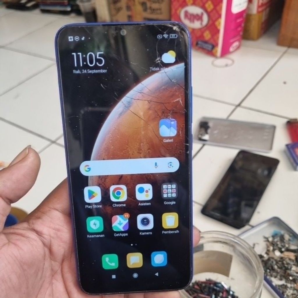 Jual redmi 9c ram 4/64 minus lcd retak baca deskripsi !!! | Shopee ...