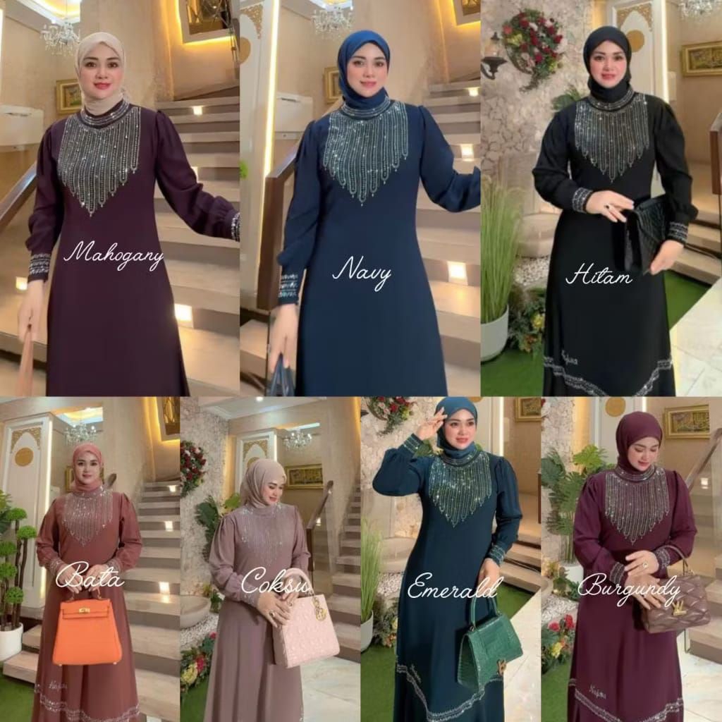 Jual JAMEERA ABAYA NAZWA ORIGINAL /COD /CASHBACK | Shopee Indonesia