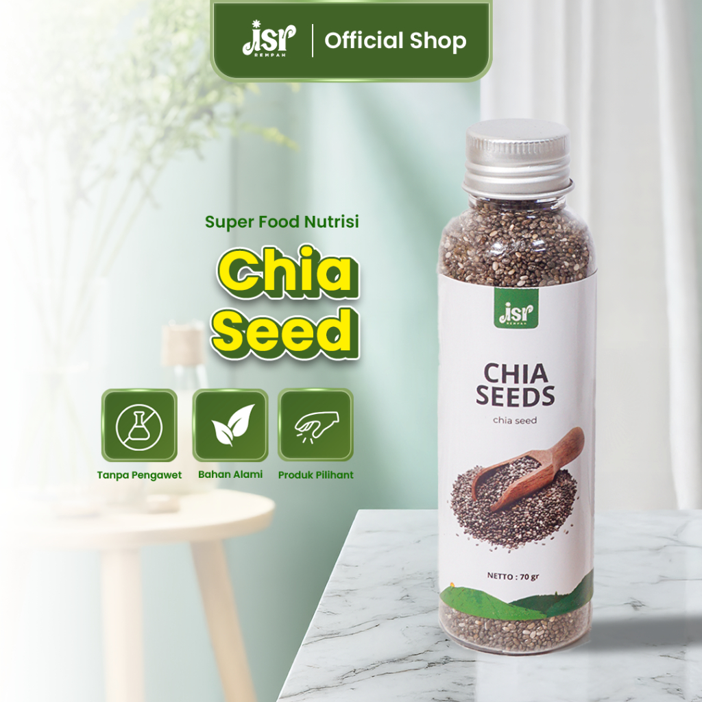 Jual Chia Seeds/Organic Chia Seeds/Chia Seeds Original JSR 70 gr ...