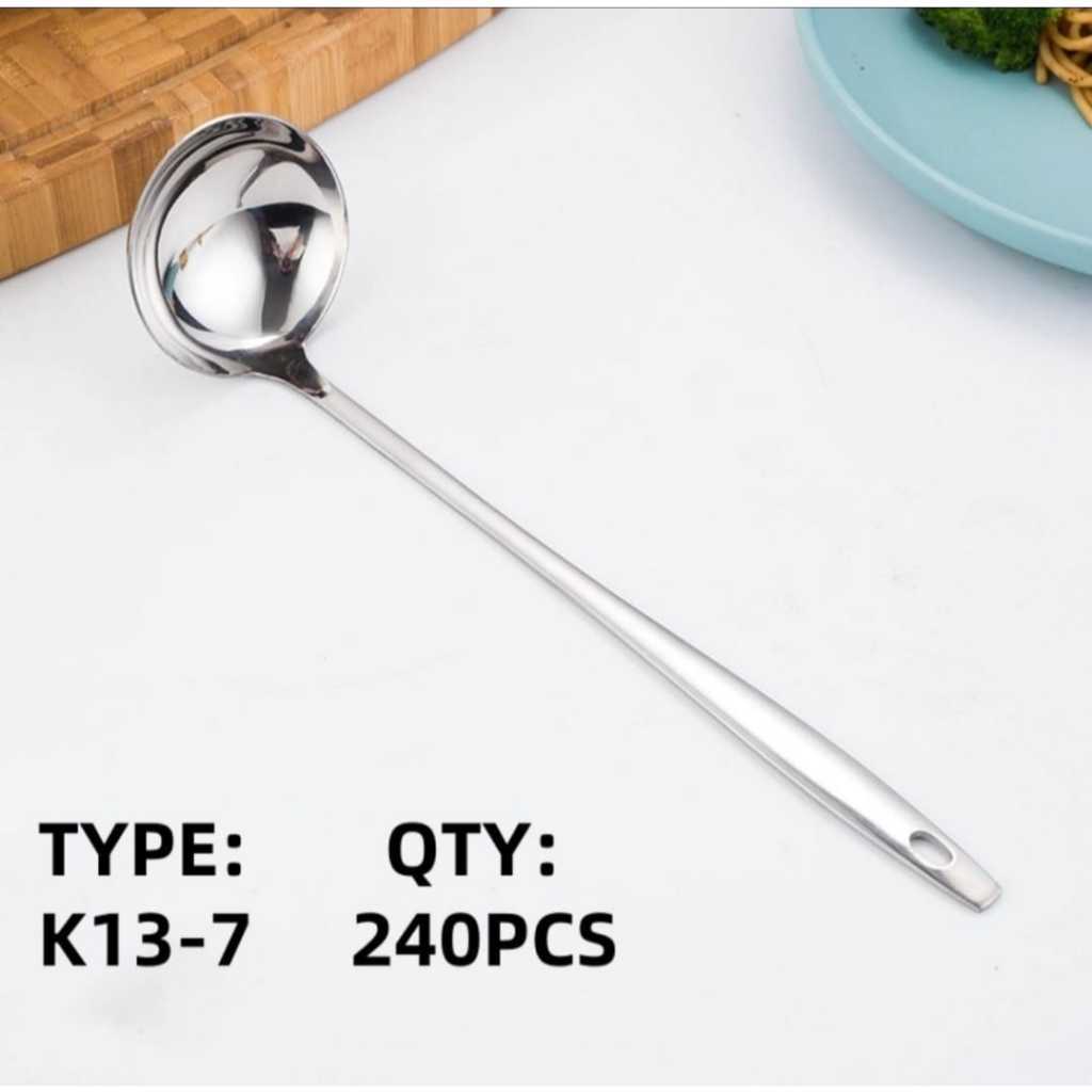 Jual Centong Sup Full Stainless-Irus Sayur Serbaguna [Harga Satuan ...