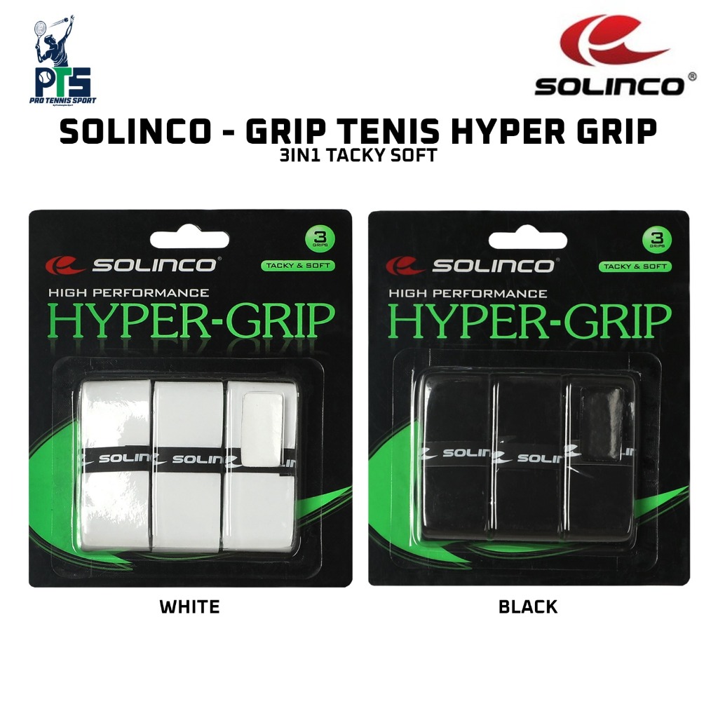 Jual Grip Tenis SOLINCO Hyper Grip Tacky Soft 3in1 | Shopee Indonesia