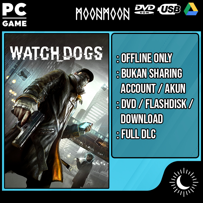Jual Watch Dogs / Watch_Dogs Complete Edition Full DLCs Game PC Laptop ...