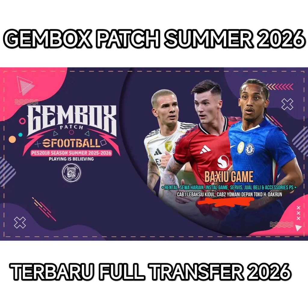 Jual GEMBOX PATCH PS3 2026 SUMMER TERBARU | Shopee Indonesia
