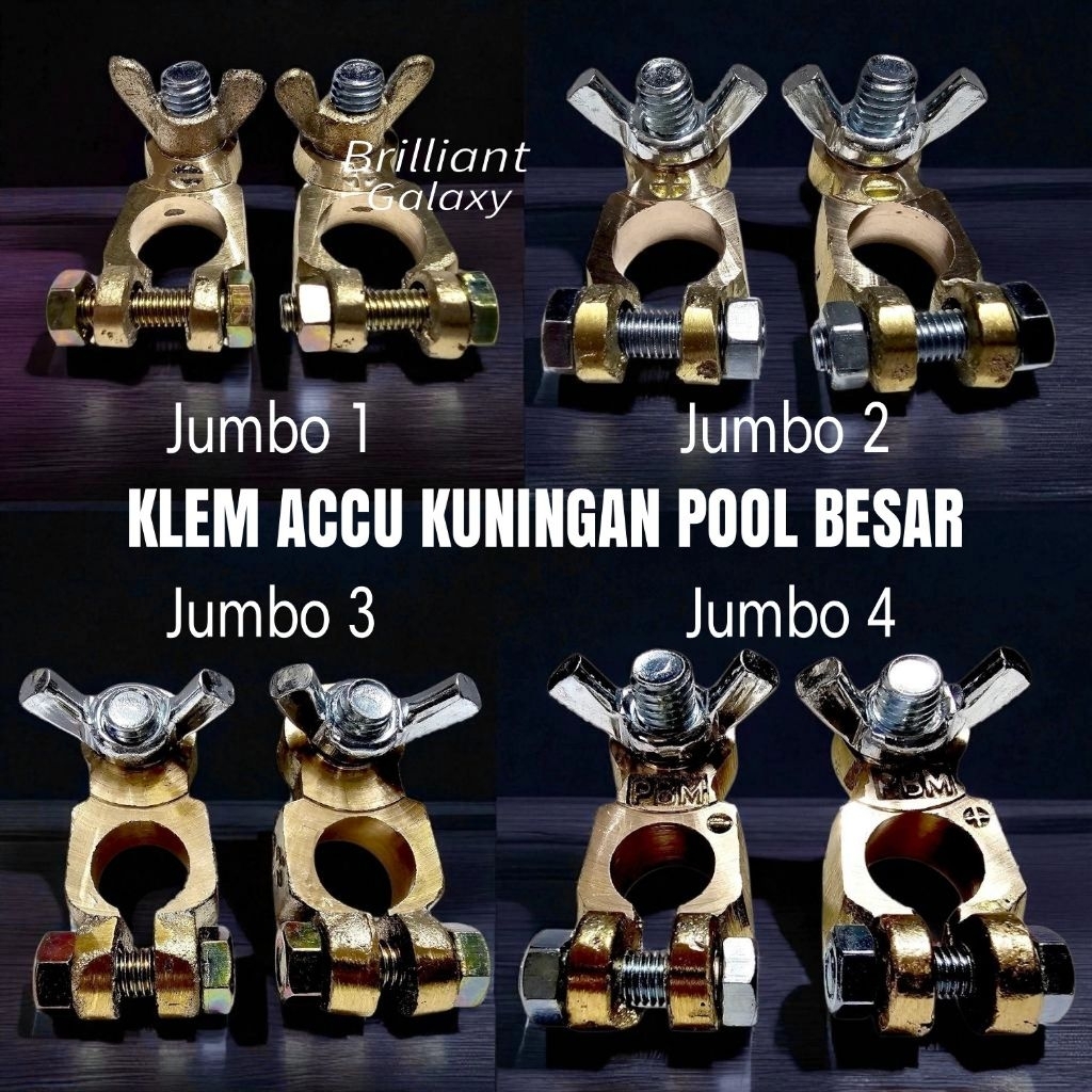 Jual Vip4 * Klem Accu Aki / Kepala Aki Kuningan - Type Kepala Besar ...