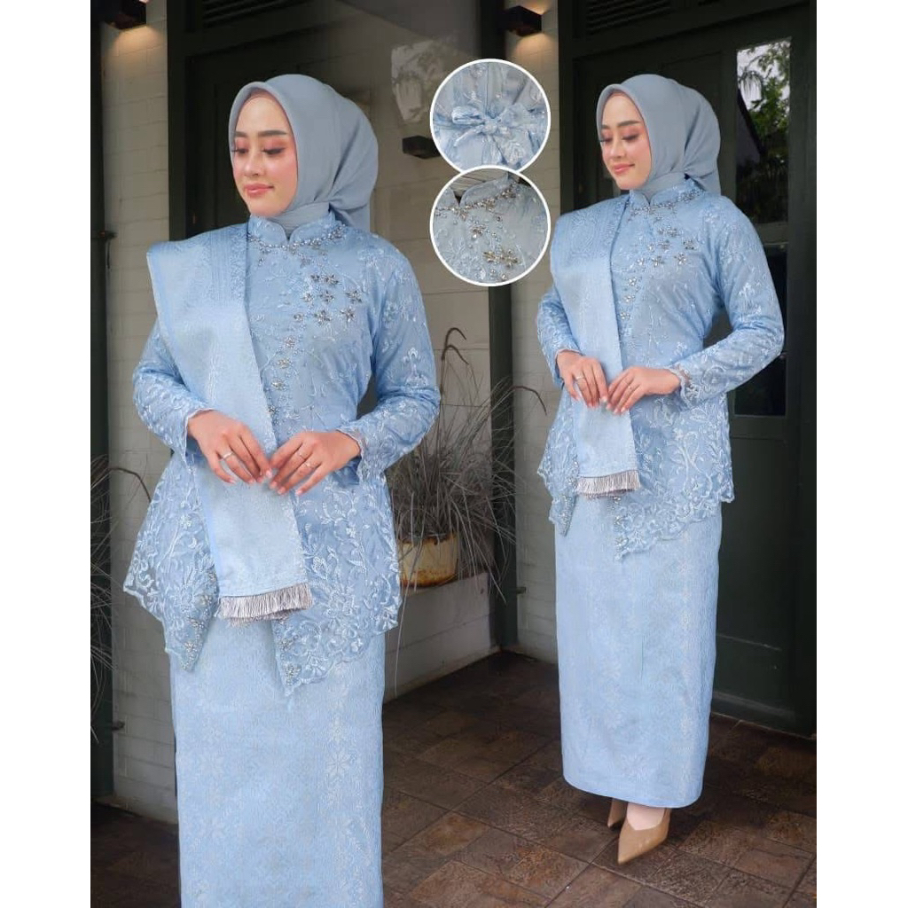 Jual Set Kebaya Janggan Songket - Kebaya Modern - Set Kebaya Wisuda ...