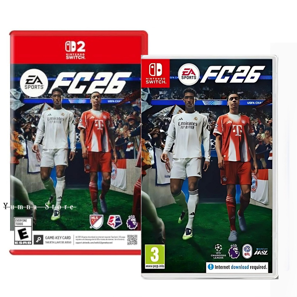 Jual Nintendo Switch FC26 / FC 26 / Fifa 2026 Switch 2 Nsw game bola ...