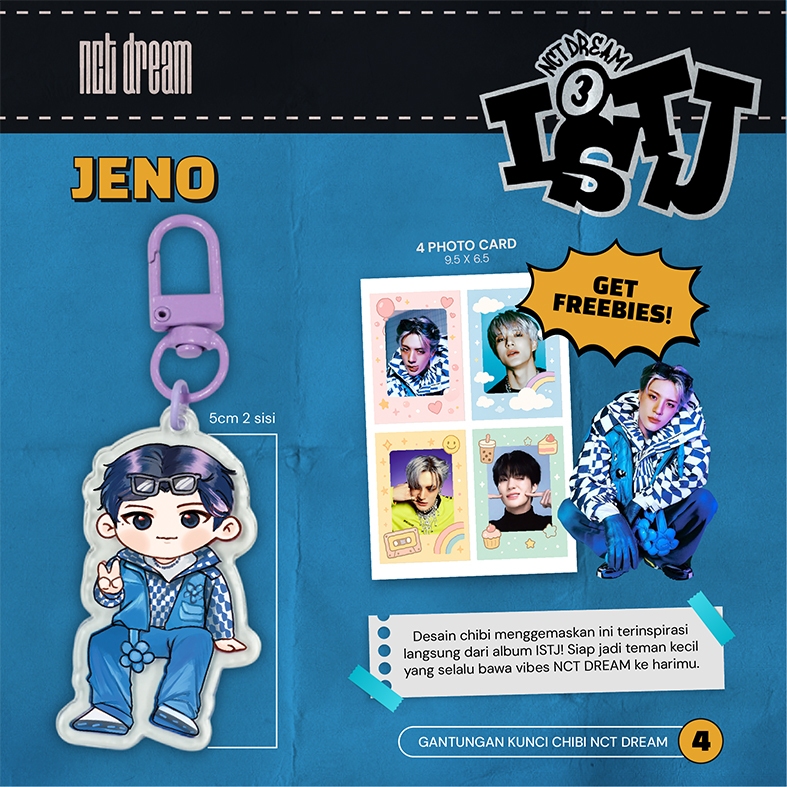 Jual [GANCI CHIBI] READY STOCK NCT DREAM ISTJ MV | GANTUNGAN AKRILIK ...