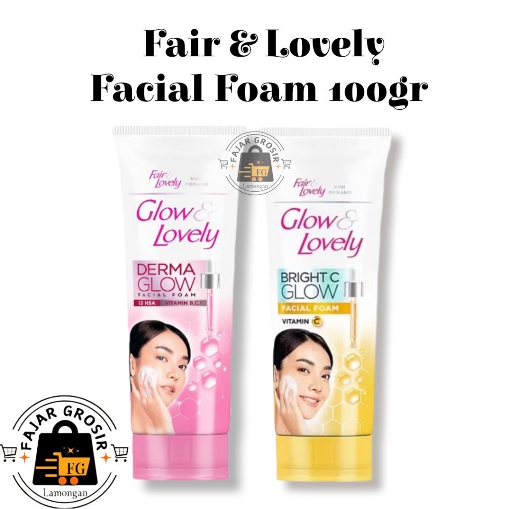 Jual FAIR | GLOW & LOVELY Bright C Glow Facial Foam - Pembersih Wajah ...