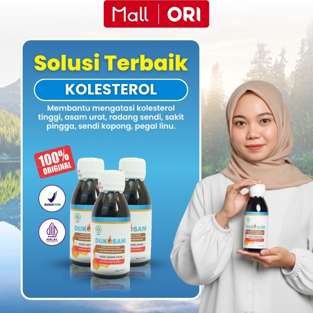 Jual [𝗣𝗔𝗞𝗘𝗧 𝗛𝗘𝗠𝗔𝗧 3] Dukosam - Madu Herbal Atasi Kolesterol Sakit ...