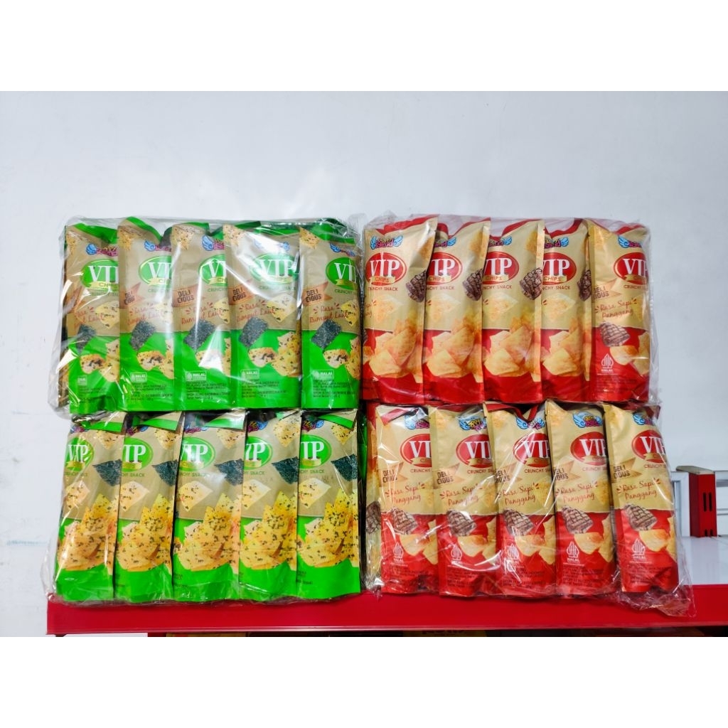 Jual Chiki VIP Crunch (1 Pack isi 10 pcs) | Shopee Indonesia