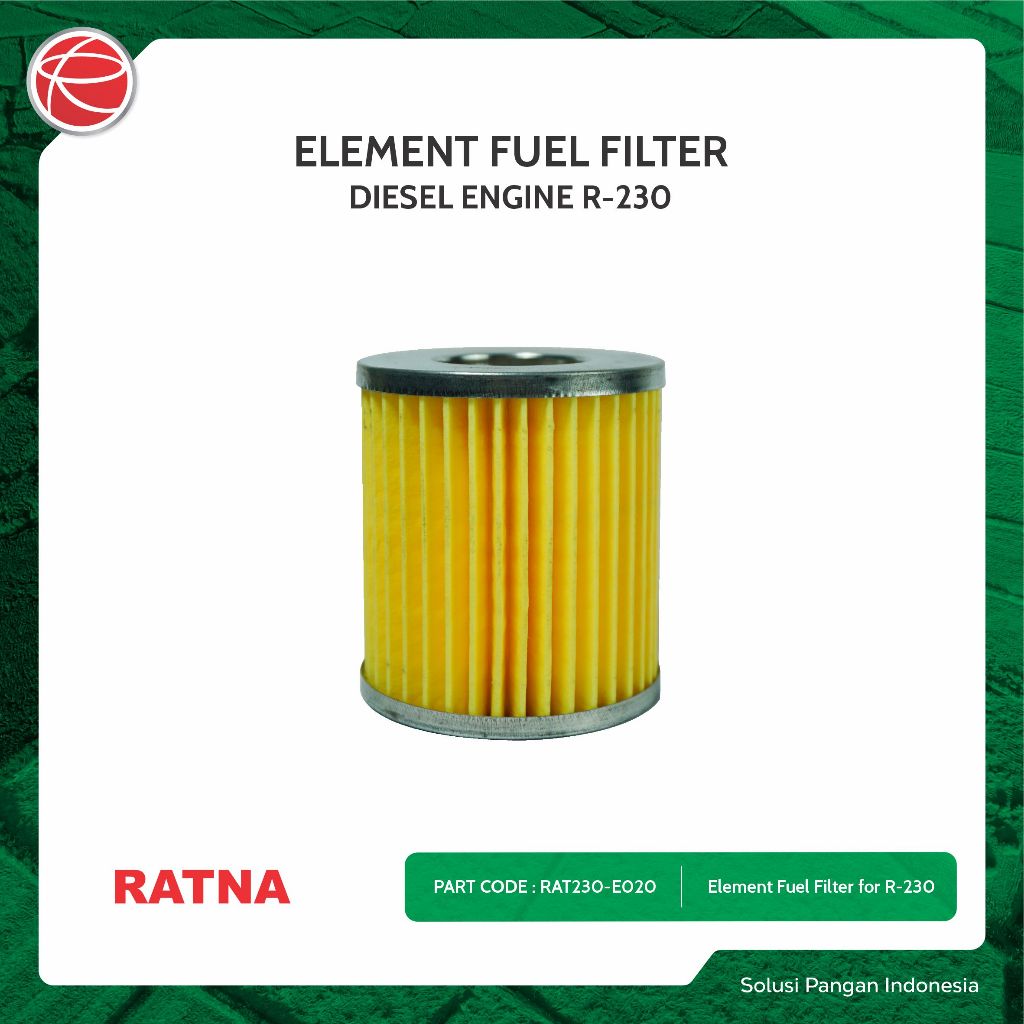 Jual ELEMENT FUEL FILTER / SPAREPART FOR RATNA R230 / MESIN DIESEL ...