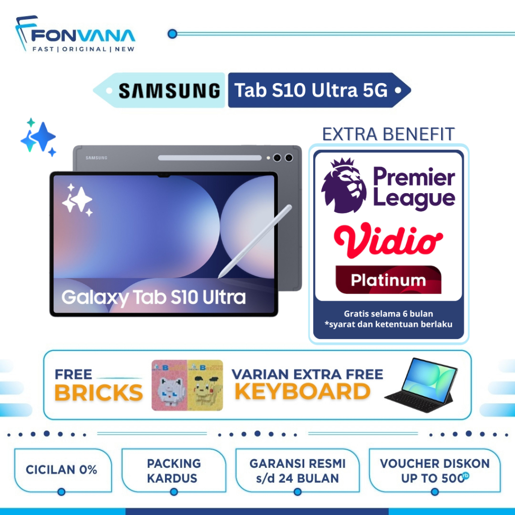 Jual Samsung Galaxy Tab S10 Ultra WIFI | S10 Ultra 5G 12/256GB ...