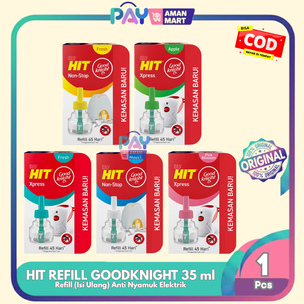 Jual PROMO!!!!! Hit Non Stop Reffil 35ml Isi Ulang Cair (45hari ...