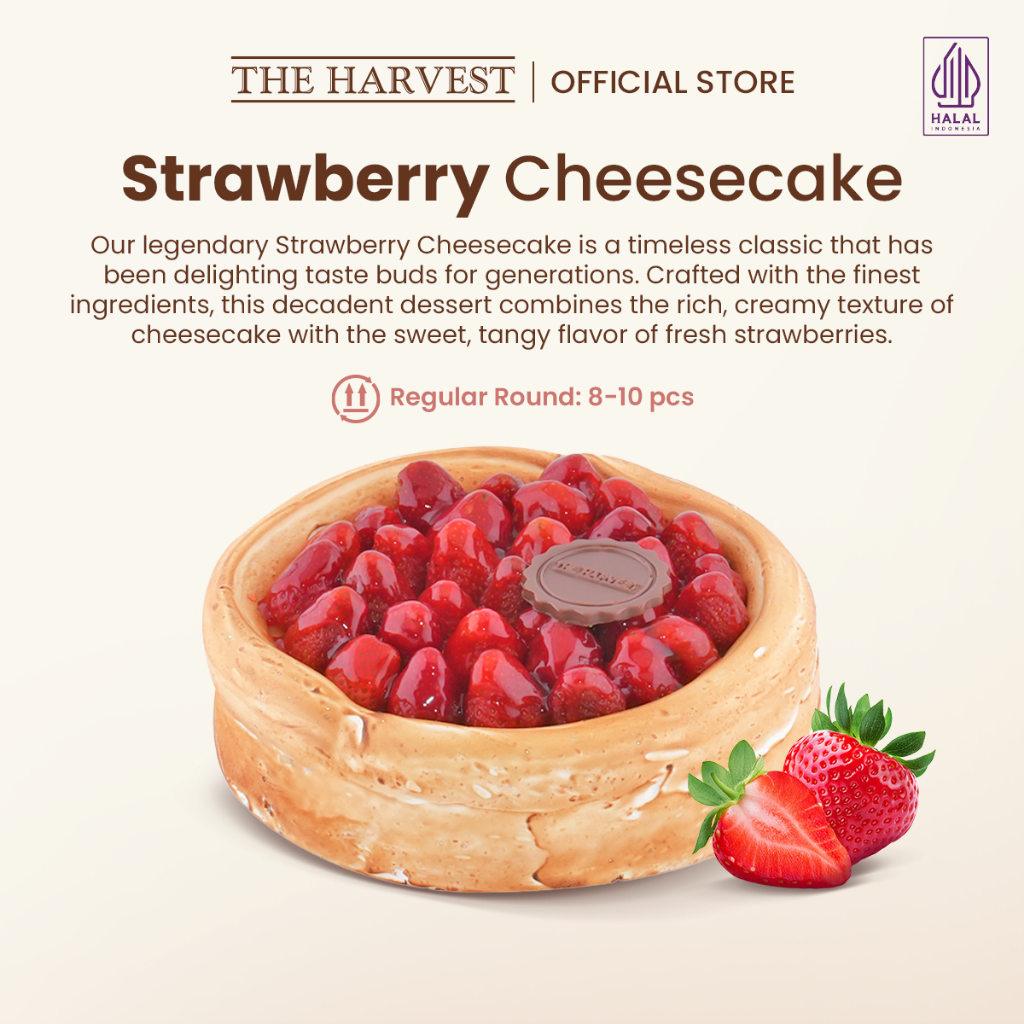 Jual Strawberry Cheesecake | Kue Ulang Tahun Rasa Strawberry Cheese ...