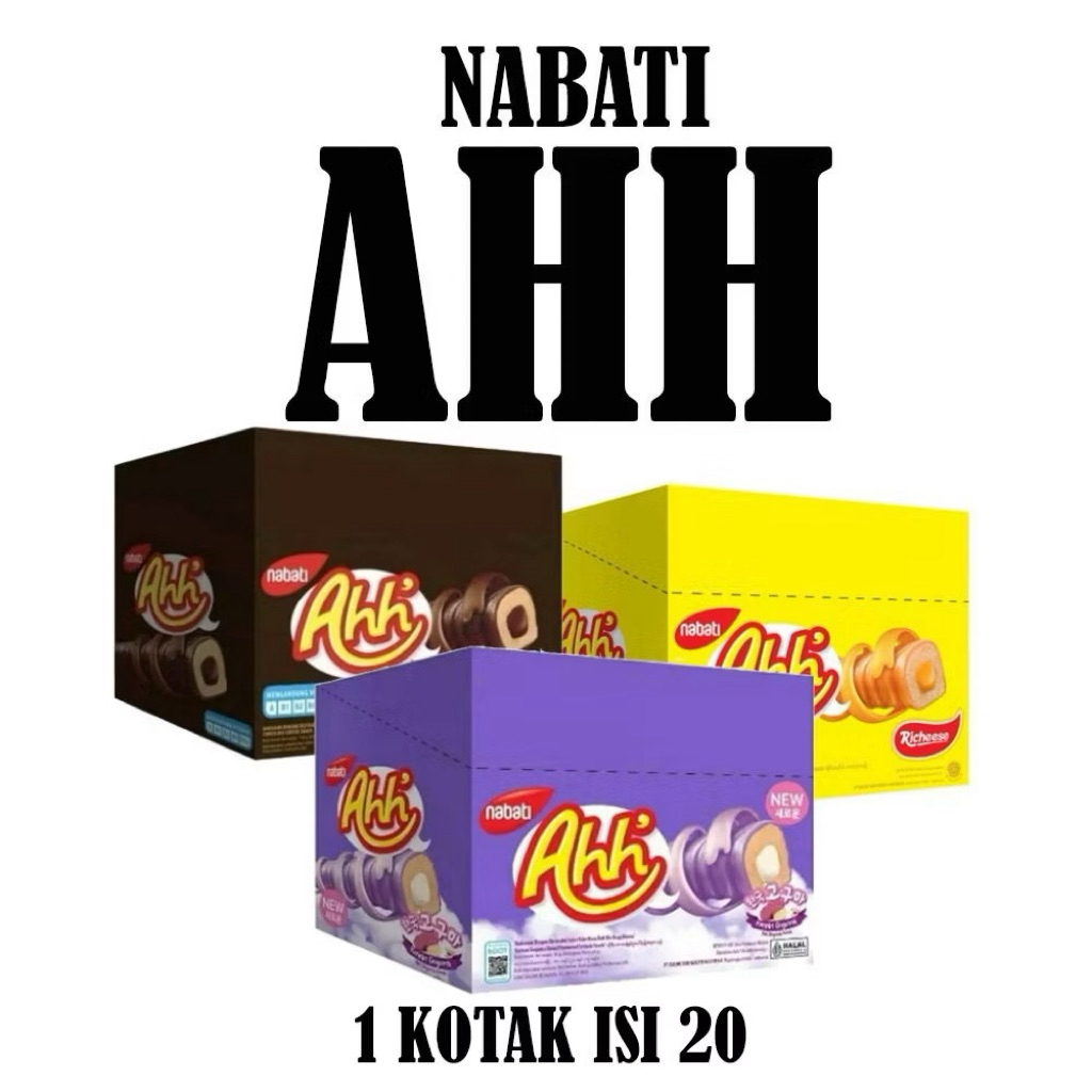 Jual TERMURAH RICHEESE NABATI AHH ISI 20 PCS X 5G / RICHEESE NABATI AHH ...