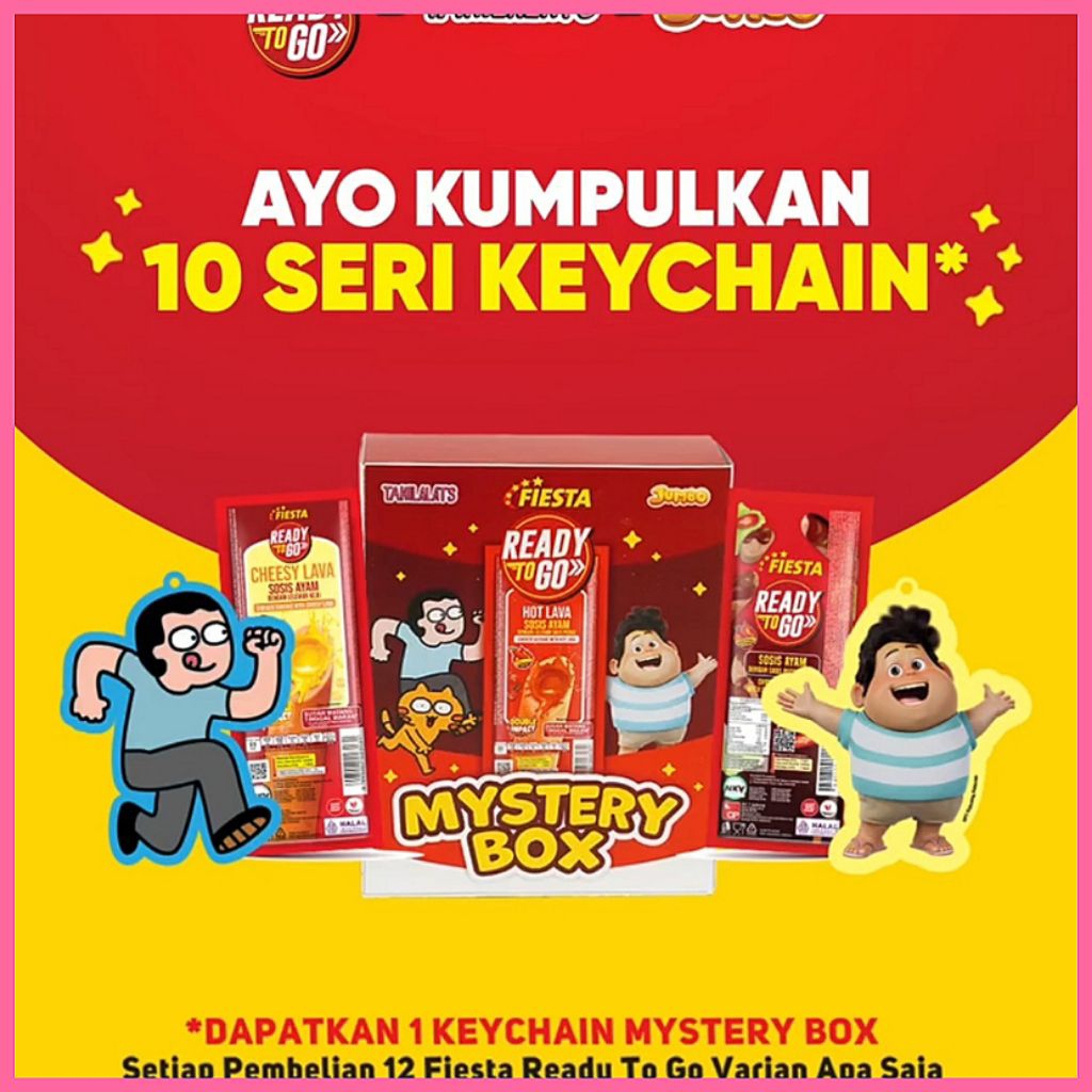 Jual sosis fiesta ready to go daging ayam sapi bakso siomay 60gr free ...