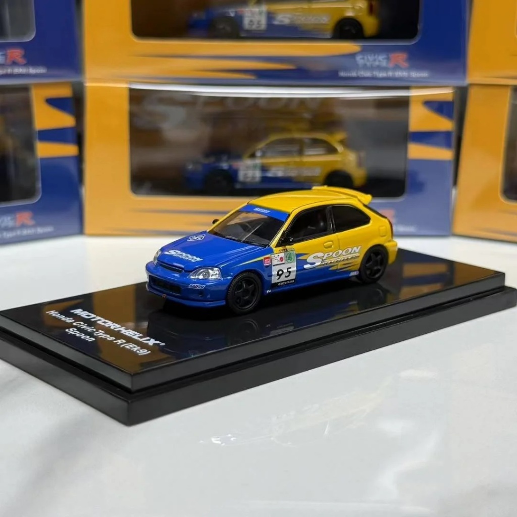 Jual MOTORHELIX 1:64 Honda Civic Type R (EK9) Spoon Openable Engine ...
