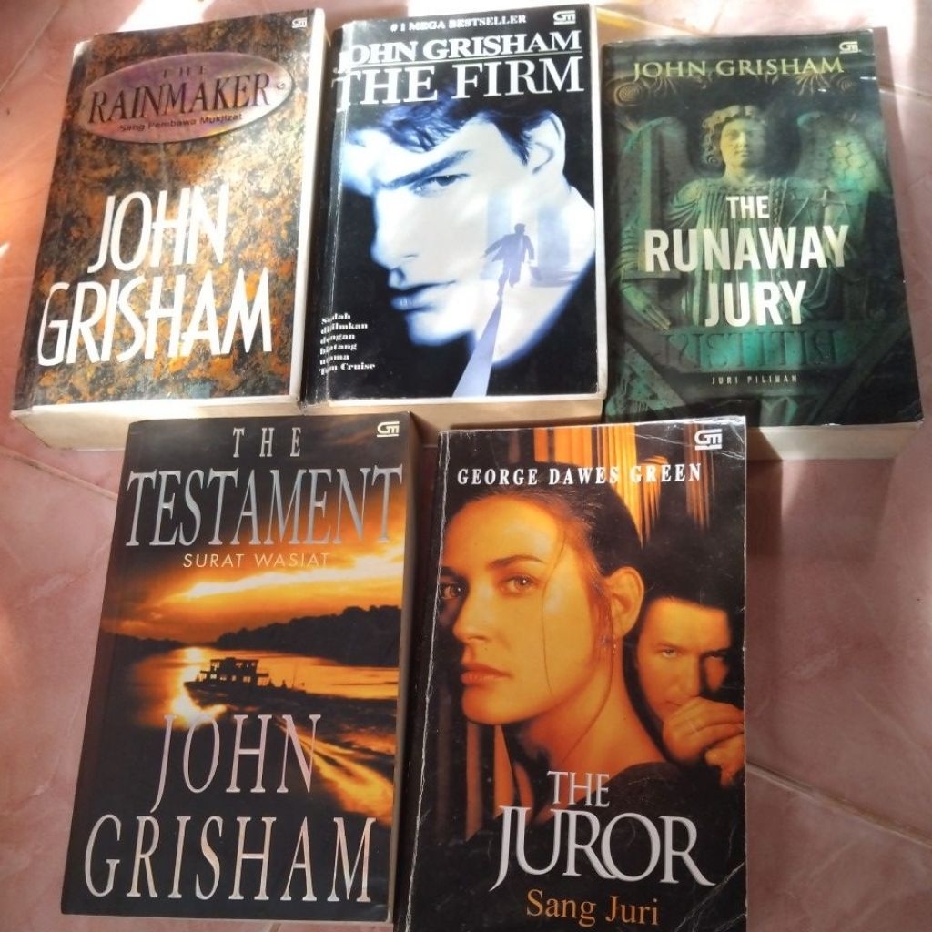 Jual NOVEL SUSPENSE CRIMINAL, DETEKTIF, JOHN GRISHAM THE TESTAMENT, THE ...