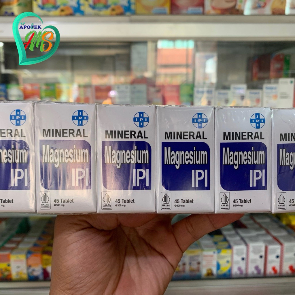 Jual Magnesium IPI Mineral | 45 Tablet | Shopee Indonesia
