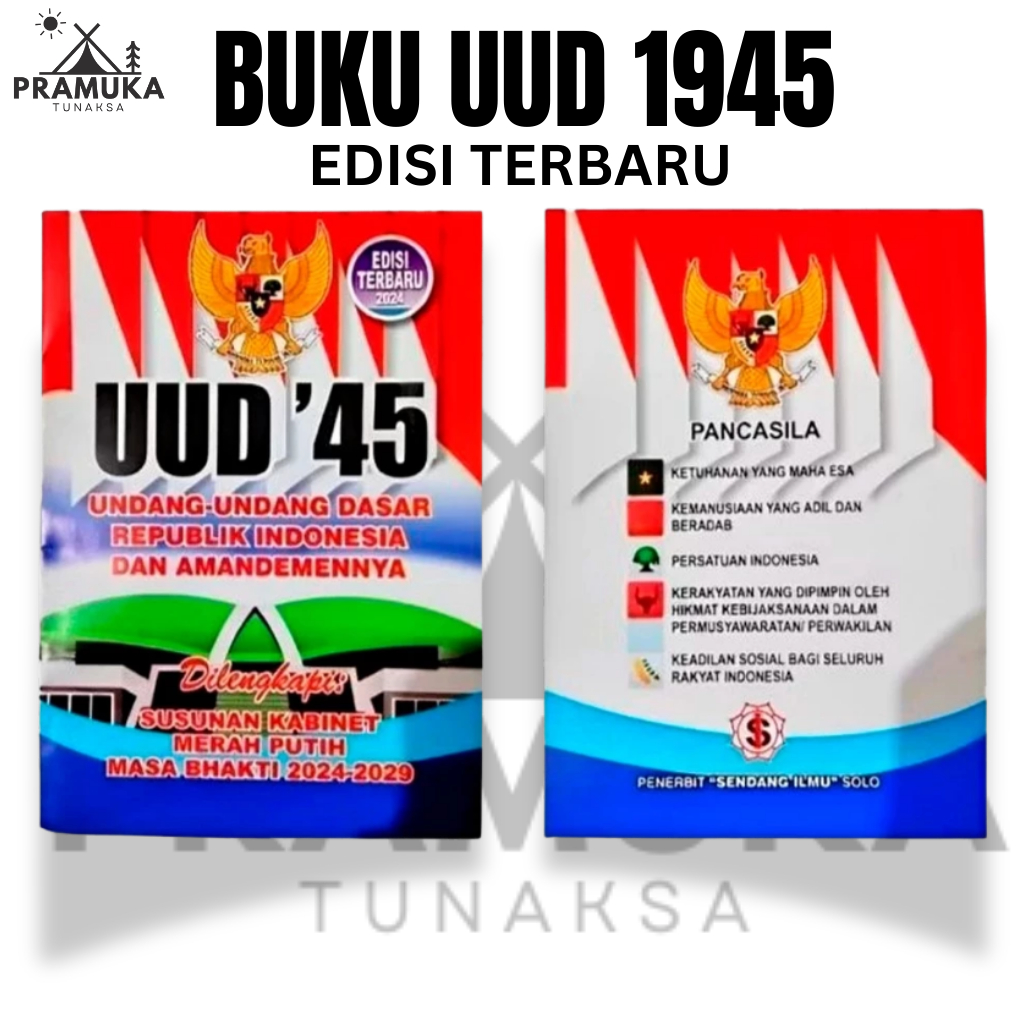 Jual Buku UUD 45 TERBARU Undang-Undang Dasar Republik Indonesia Dan ...
