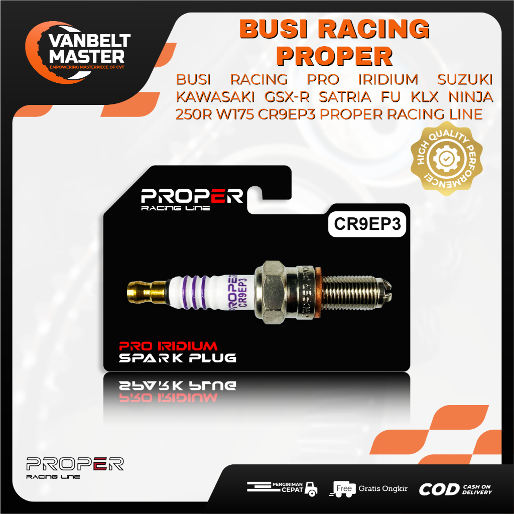 Jual Busi Iridium Pro Spark Plug Ninja R SL KLX D Tracker Versys Tourer ...