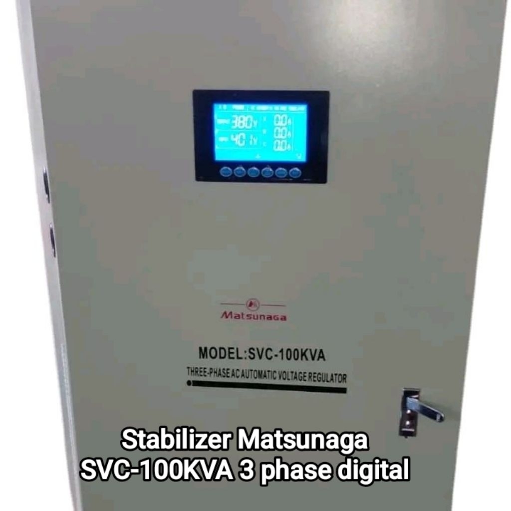 Jual Stabilizer listrik/Stavol Matsunaga 100kva 3phase/Stabilzer ...