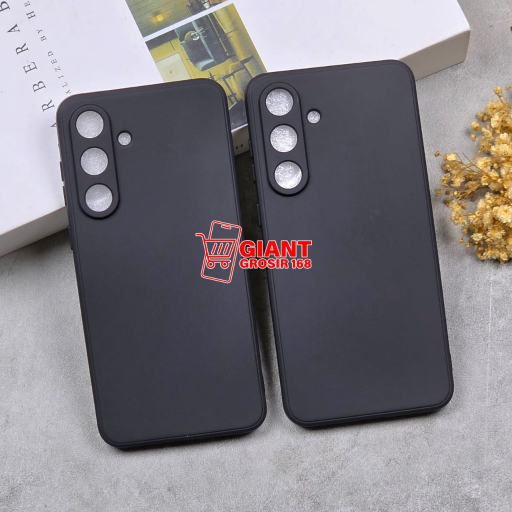 Jual SAMSUNG M36 SAMSUNG M56 SAMSUNG S25 FE CASE MACARON BLACK SILICON ...