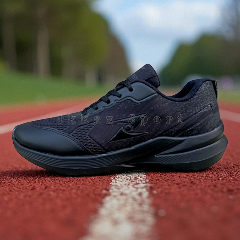 Jual Sepatu Sekolah Hitam Sneakers Wanita Sporty Black Back to School ...