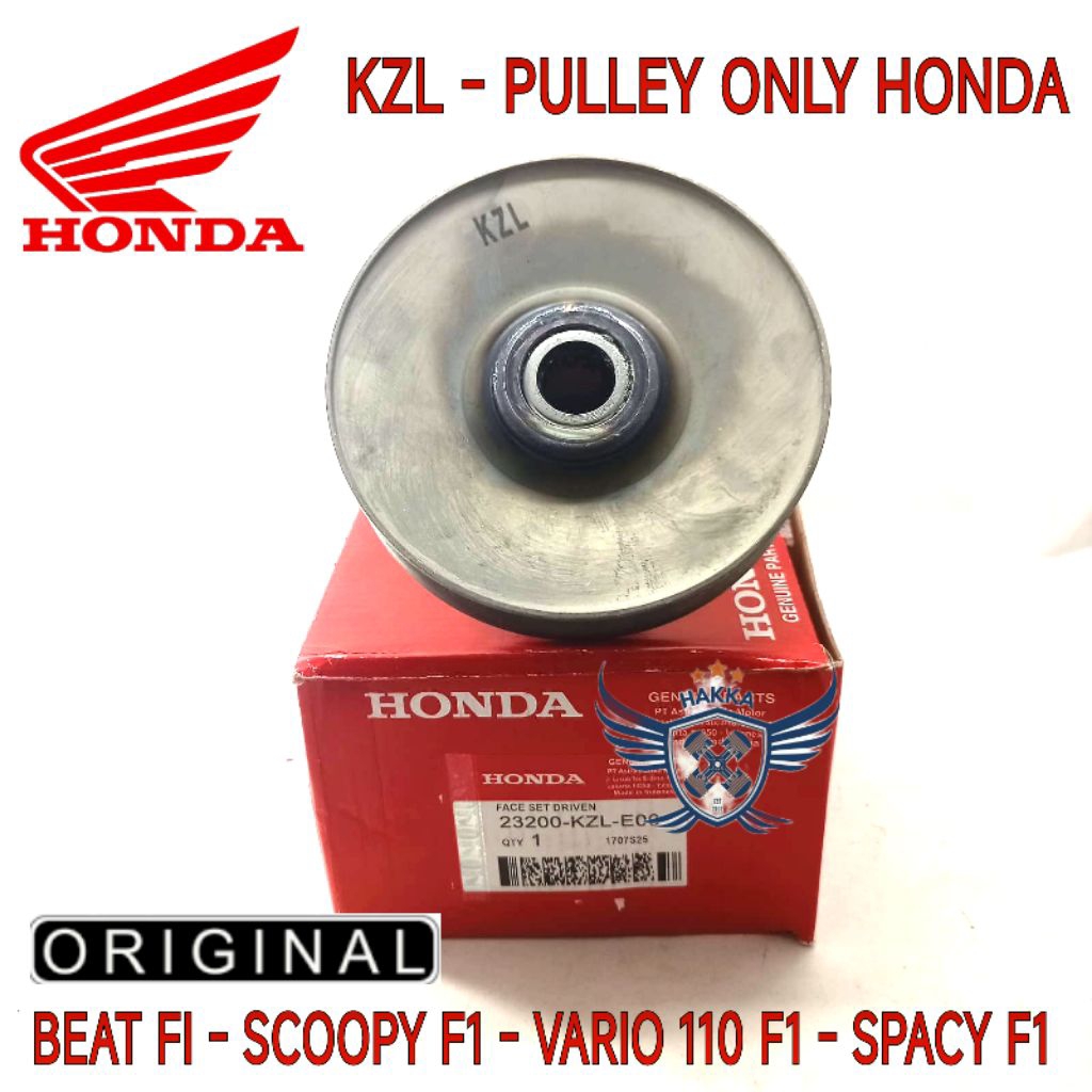 Jual KZL ORIGINAL PULLEY ONLY HONDA BEAT F1, PULLEY ONLY HONDA SCOOPY ...