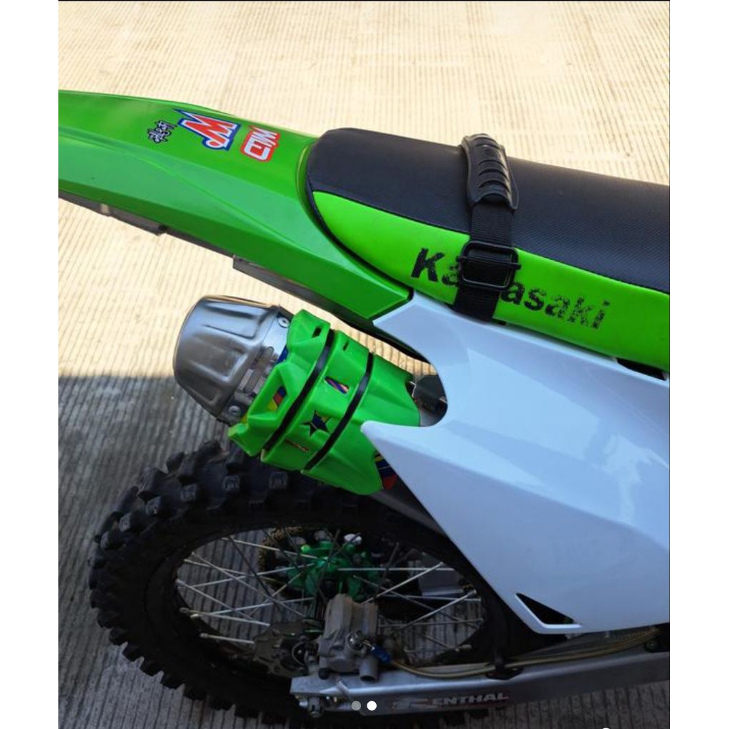 Jual karet pelindung selenser knalpot motor trail klx D tracker crf 150 ...