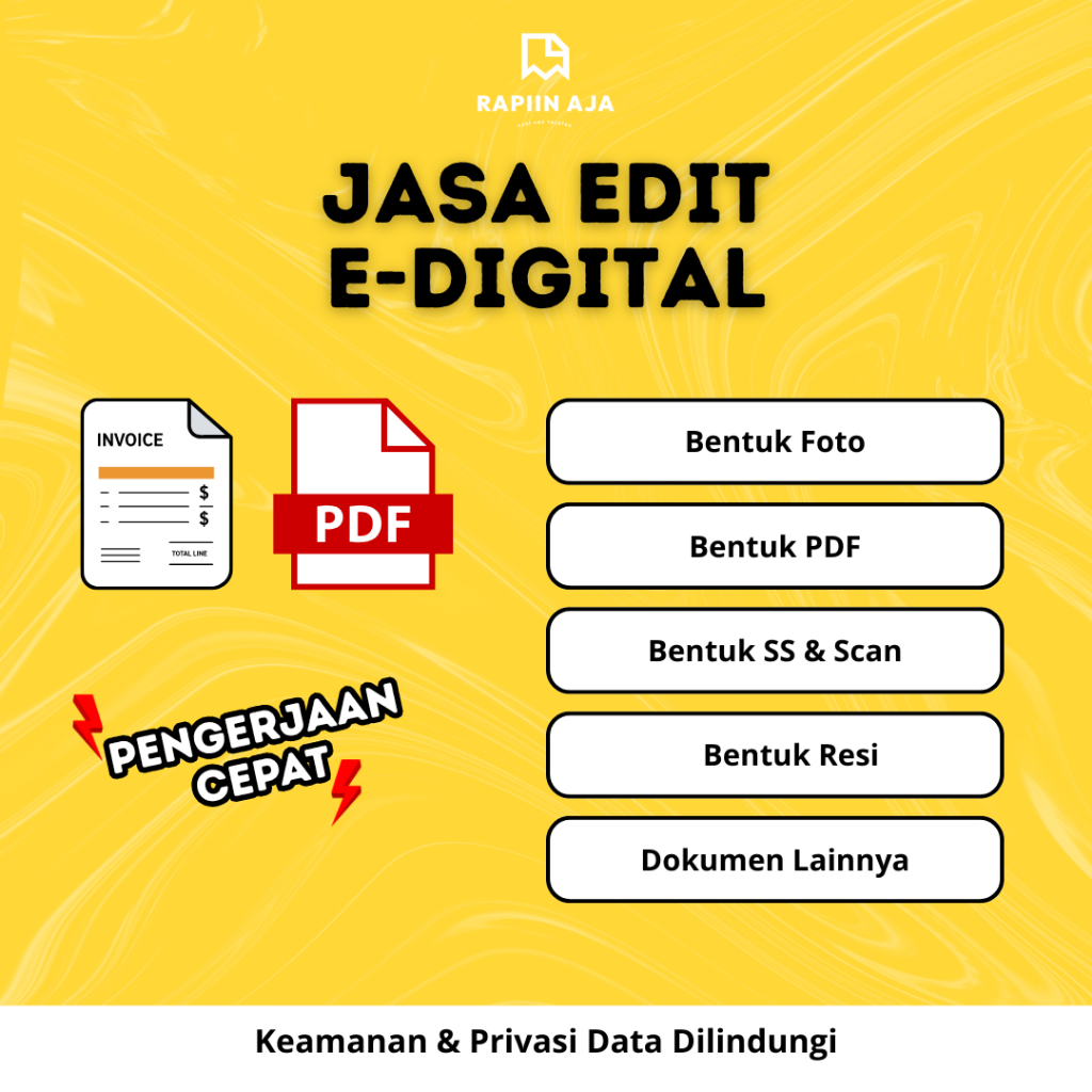 Jual Jasa Edit File E-Digital | PDF, Foto, Hasil Scan, SS & Dokumen ...