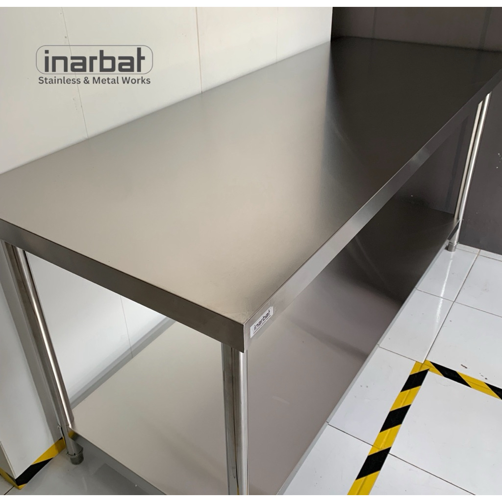 Jual Meja Stainless Steel Large Size Preparation Table Professional ...