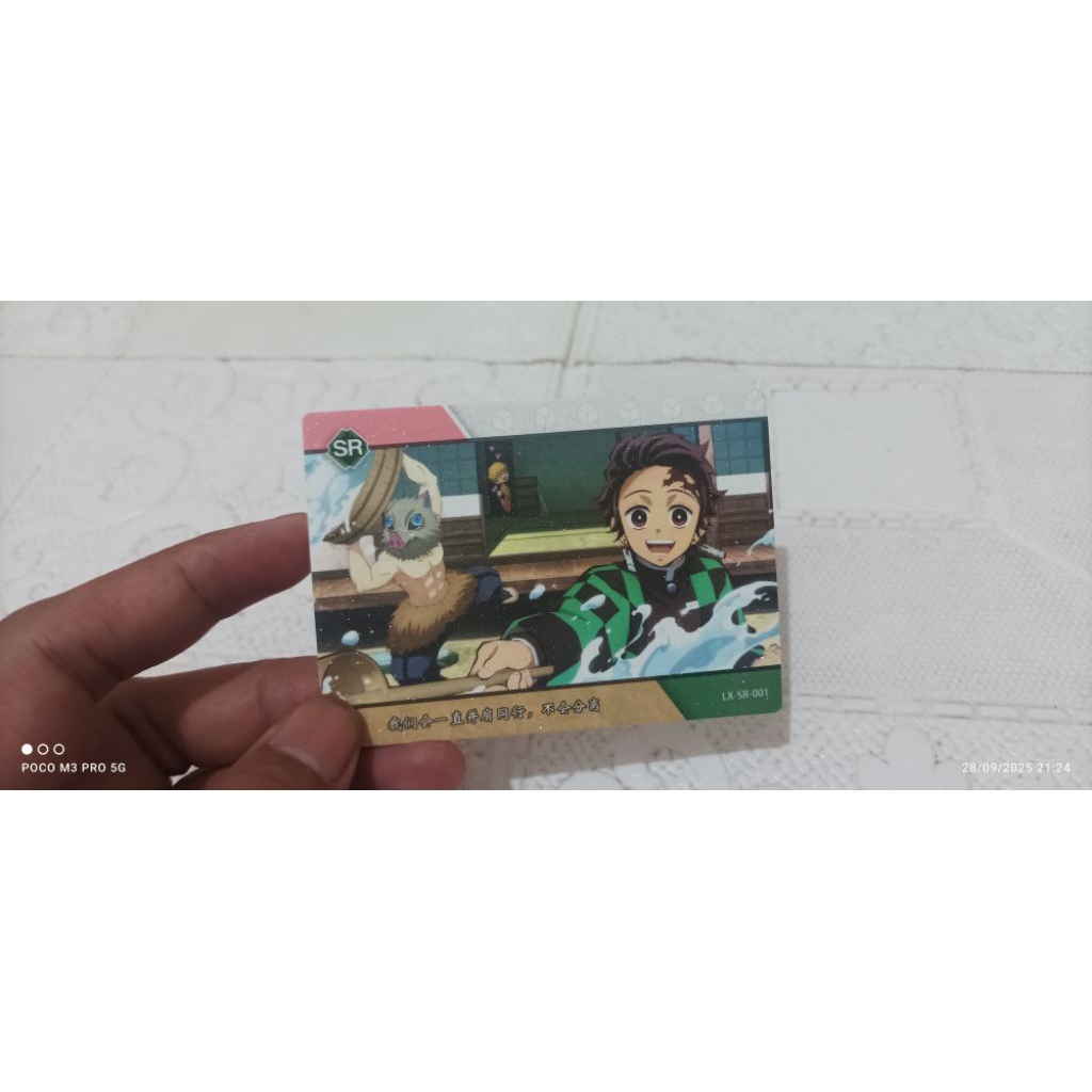 Jual Card CCG demon slayer kny kimetsu no Yaiba Douma tanjiro inosuke ...