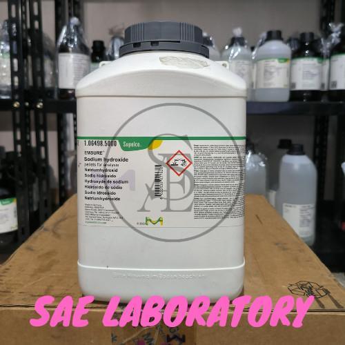 Jual SODIUM HYDROXIDE / NaOH MERCK 1.06498.5000 MERCK 106498 5KG ...