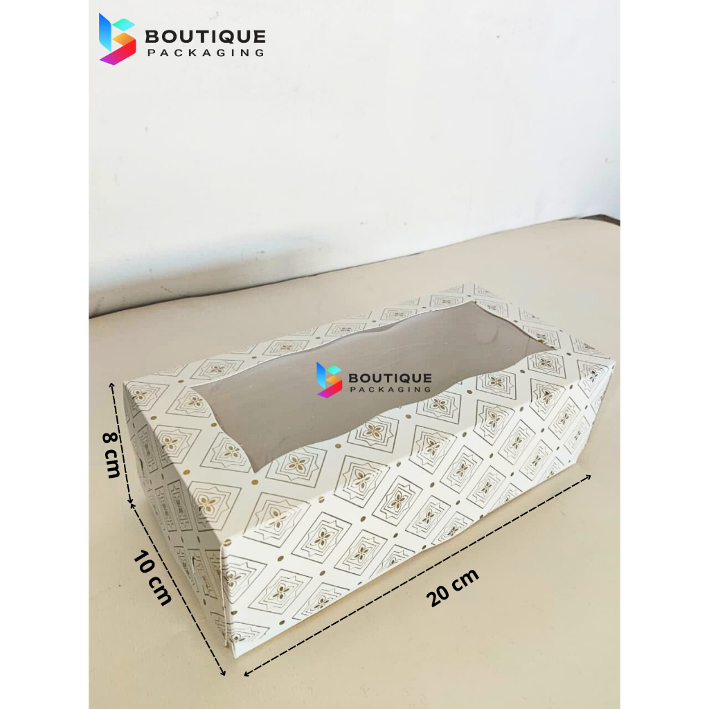 Jual ( 10 Pcs ) Box Dus Premium Kotak Kue Packaging Hampers Cake Roti ...