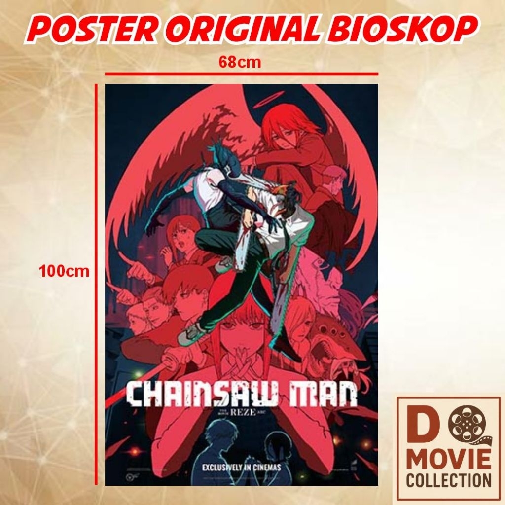 Jual [LIMITED] Poster Chainsawman Reze Arc Original | Shopee Indonesia
